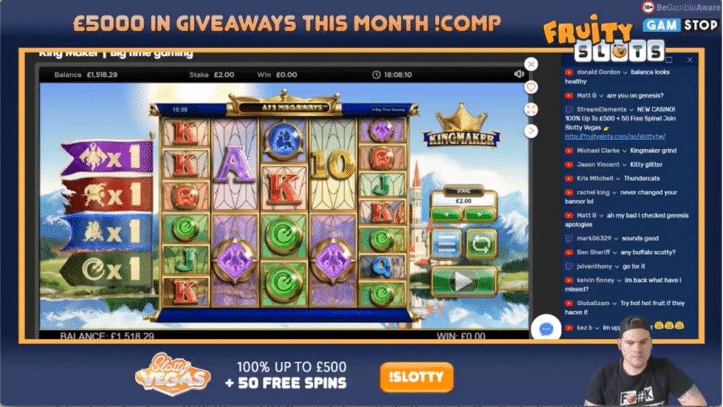 Play Kingmaker Fully Loaded Slot | Evolution Games